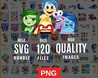 Inside Out 2 PNG, 2D Clipart Bundle, Inside Out 2 Download, Inside Out ...