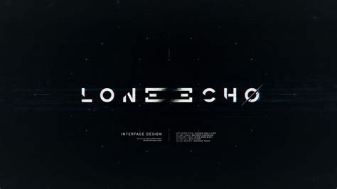 Artstation Lone Echo Interface Design Visual Id Davison Carvalho
