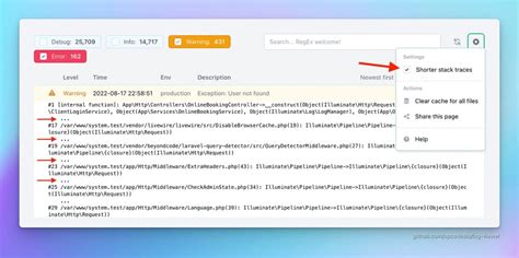 Log Viewer For Laravel Arunas Codes