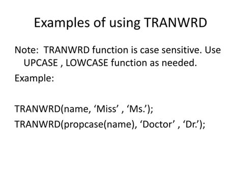 sas functions pptx