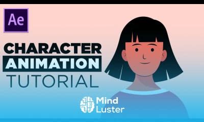 Learn Character Facial Animation Tutorial in After Effects No Third Party Plugin - Mind Luster