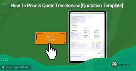 How To Price And Quote Tree Service [quotation Template]