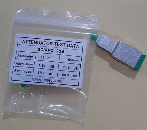 Sc Apc 2db Attenuator 67 6 Db At ₹ 285 Piece In Ghaziabad Id 26324636691