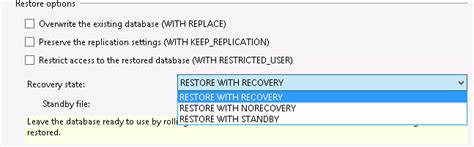 Dba Centrals Restoration Of Sql Server Database Backup Using Gui