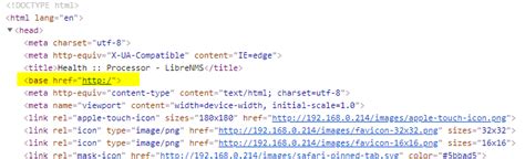 Webui Urls Insert Instead Of Relative Paths Help Librenms