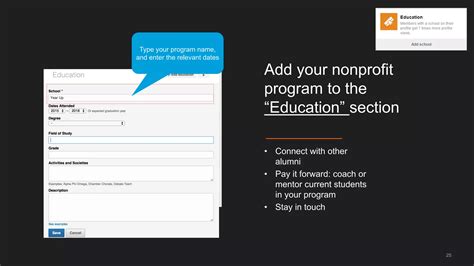 LinkedIn Create A Profile And Learn The Basics PPTX Social Networking Internet