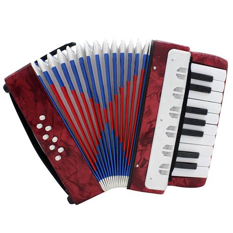 Accordéon 8 Basses à 17 Touches Petit Instrument Grandado