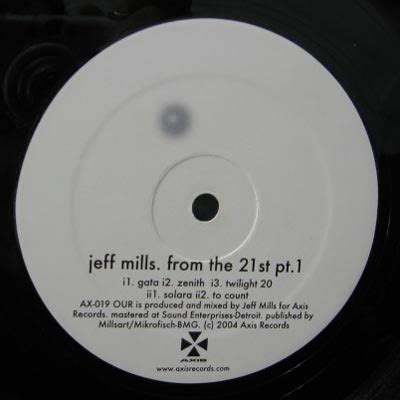 Jeff Mills From The 21th Pt1 Ticro Market
