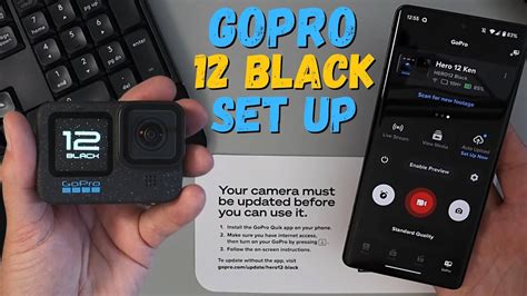 How To Set Up Gopro Hero 12 Black Install Battery And Memory Card