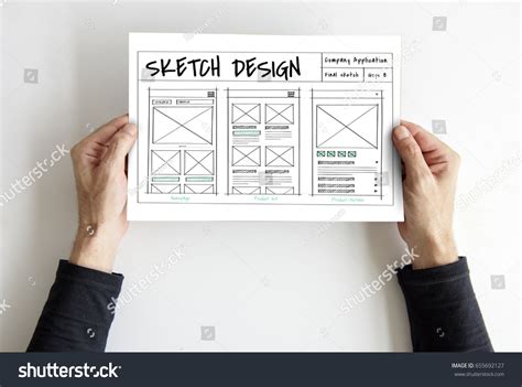Web Page Design Sketch Finest Selection