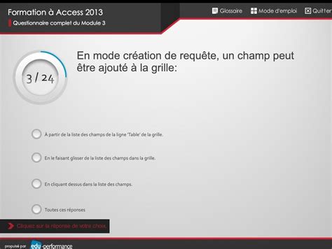 MS ACCESS 2013 Module 3 Edu Boutique