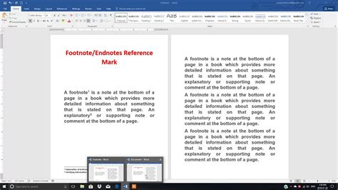 Microsoft Word Footnotes Endnotes Reference Mark In Urdu Hindi Saima Academy Youtube