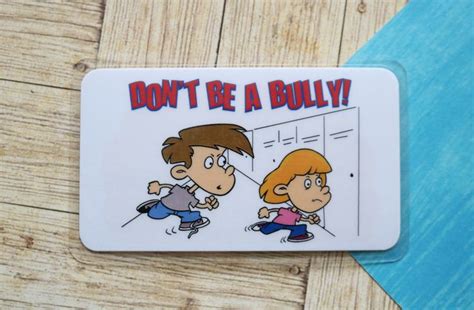 Don T Be A Bully In Bullying Details Card Card Sizes