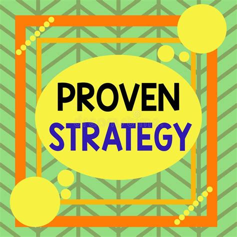 Handwriting Text Proven Strategy Concept Meaning Confirmed Approach Or