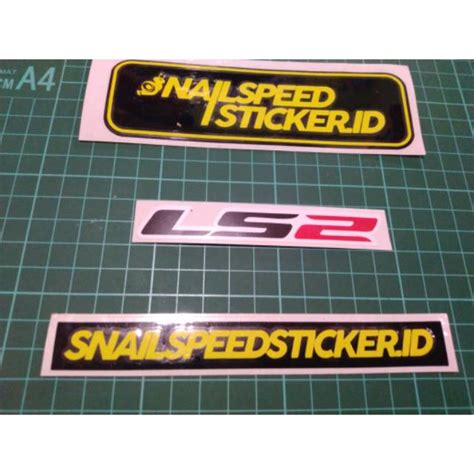 Jual Sticker Helmet Logo Ls2 Shopee Indonesia