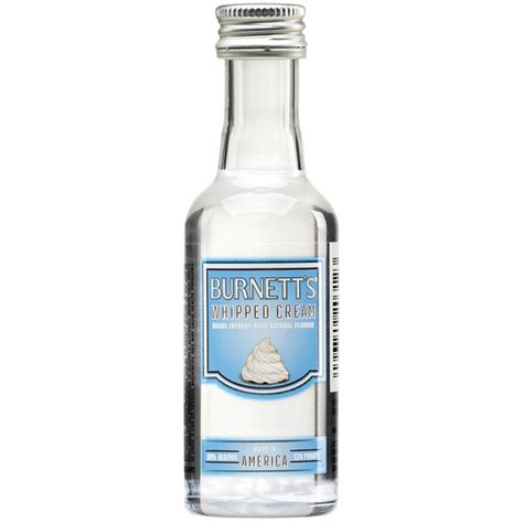 Burnetts Whipped Cream Vodka 50 Ml Delivery Or Pickup Near Me