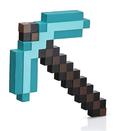 Diamond Pickaxe Minecraft 3d