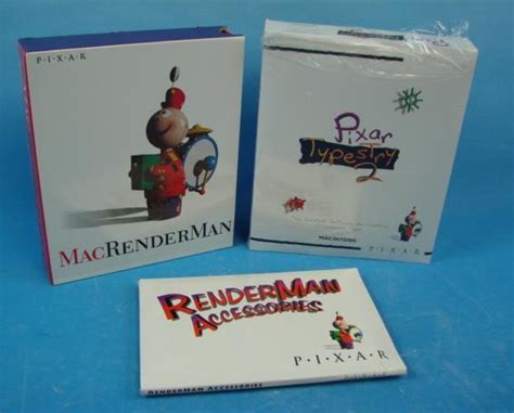 Macintosh Software Pixar Renderman Typestry 2 Mac 3d 49034266 Macintosh Software Pixar Renderman Typestry 2 Mac 3d 49034266