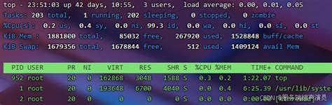 【linux】top命令查看cpu、内存使用率、解释top命令怎么看cpu和内存 Csdn博客