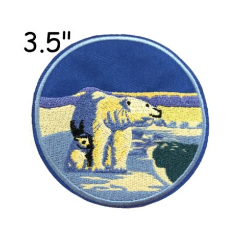 Polar Bear Applique Etsy