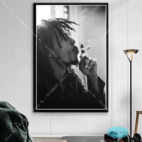 Bob Marley Black Light Posters