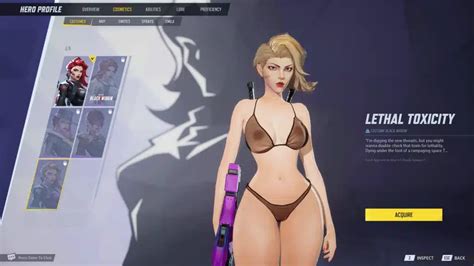 Marvel Rivals Bikini Black Widow Mod Natasha Romanoff Like Youve