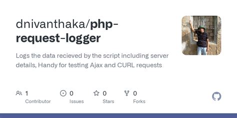 Github Dnivanthakaphp Request Logger Logs The Data Recieved By The