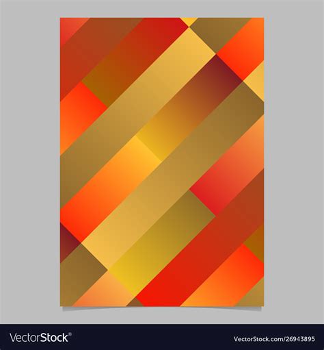 trendy abstract geometrical diagonal rectangle vector image
