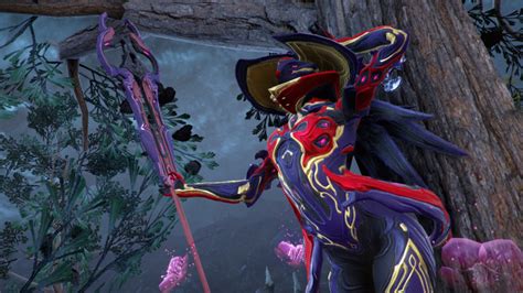 Rule 34 3d Busty Night Sky Posing Screen Capture Screencap Screenshot Stretching Tree Warframe