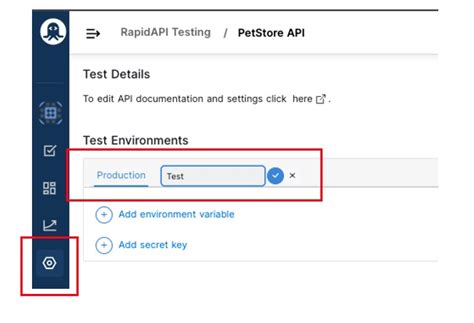 Test Environments And Environment Variables