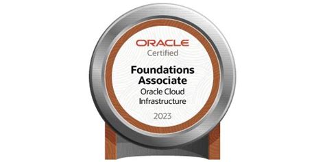 Oracle Cloud Infrastructure 2023 Certified Foundations Associate Mikhail Prokharau