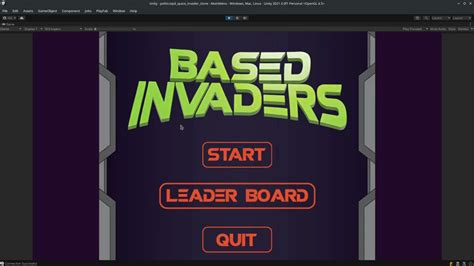 Space Invaders In Unity With Multiplayer Youtube