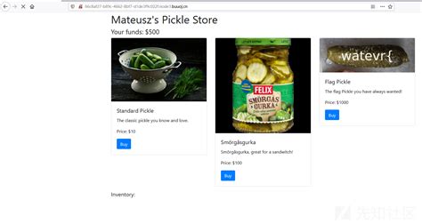 利用python反序列化覆盖秘钥——watevrctf 2019pickle Store的第二种解法 先知社区 利用python反序列化覆盖秘钥——watevrctf 2019pickle Store的第二种解法 先知社区