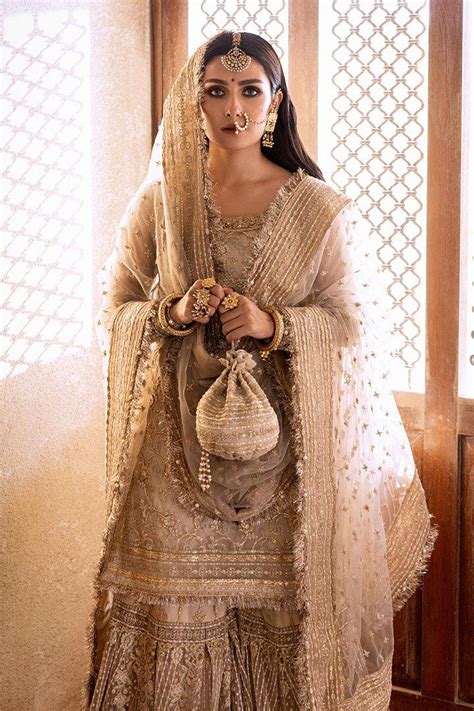 Umrao Jaan By Erum Khan Couture Luxury Embroidered Wedding Dress