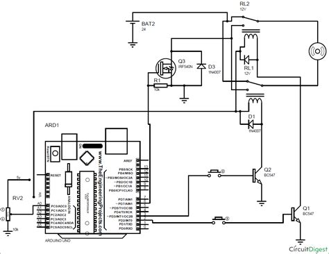 Pengatur Kecepatan Dan Arah Motor Dc Arduino Menggunakan Relai Dan