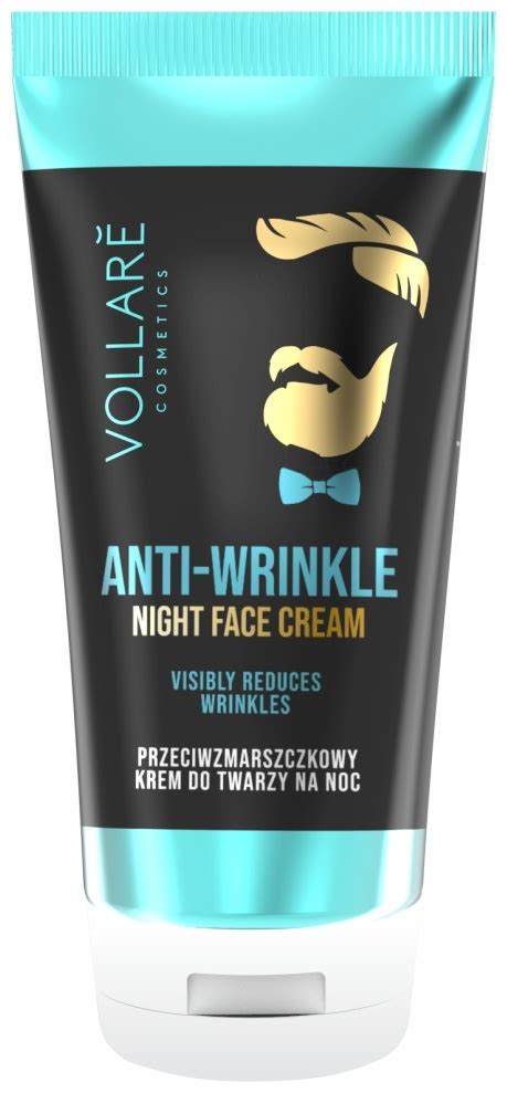 Купить Мужской крем для лица Vollare ночной против морщин в Алматы Магазин на Kaspi Kz