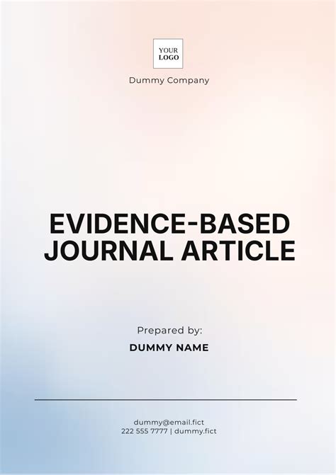 Free Article Templates To Edit Online And Print