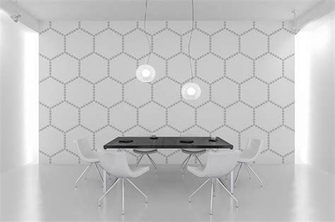 10 Dotted Hexagons Geometric Seamless Vector Patterns