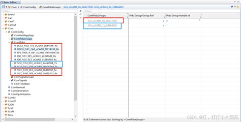 Autosar Can协议栈 应用通讯 Com配置 基于davinci Configurator和tc397硬件平台autosar Com