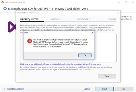 Visual Studio Having Trouble Installing Azure SDK On VS Preview Stack Overflow