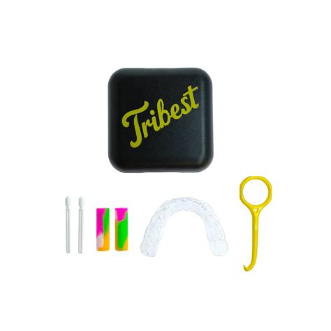 Square Silicone Padded Tooth Case Without Mirror Tribest Dental