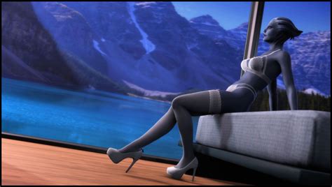 Rule 34 1girls 3d 3d Artwork Asari Bioware Female Female Only Foab30 High Heels High