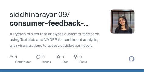 Github Siddhinarayan09consumer Feedback Visualizer A Python Project