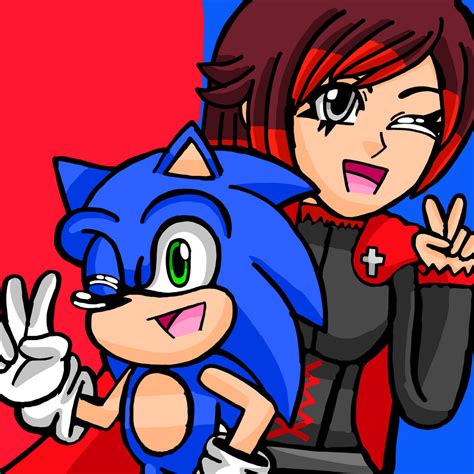 Sonic And Ruby By Robynhillzoneact25 On Deviantart