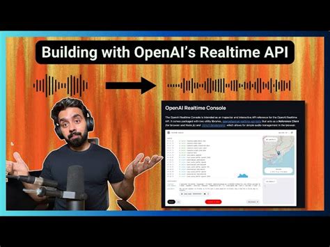 Free Video Building With Openai Realtime Api Resources And Demos For Ideas From Data Science