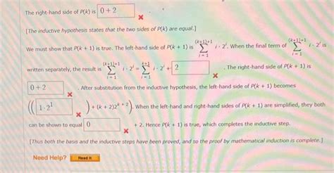 Solved Prove The Following Statement By Mathematical Chegg
