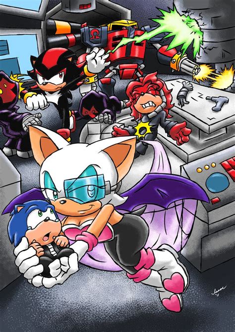 Shadow And Rouge Have A Baby