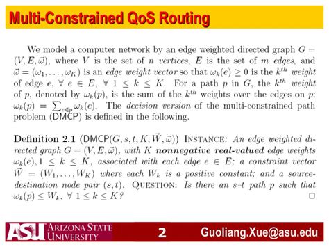 ppt lecture 02 faster approximations for qos routing powerpoint