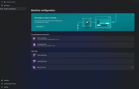 Introducing Dev Home Windows Developer Blog