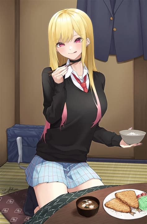 Marin Spilled Her Food By Khyleri R Sonobisquedoll